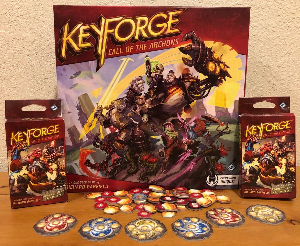 KeyForge Review and Gameplay Part 1 - SKKAW.BLOG