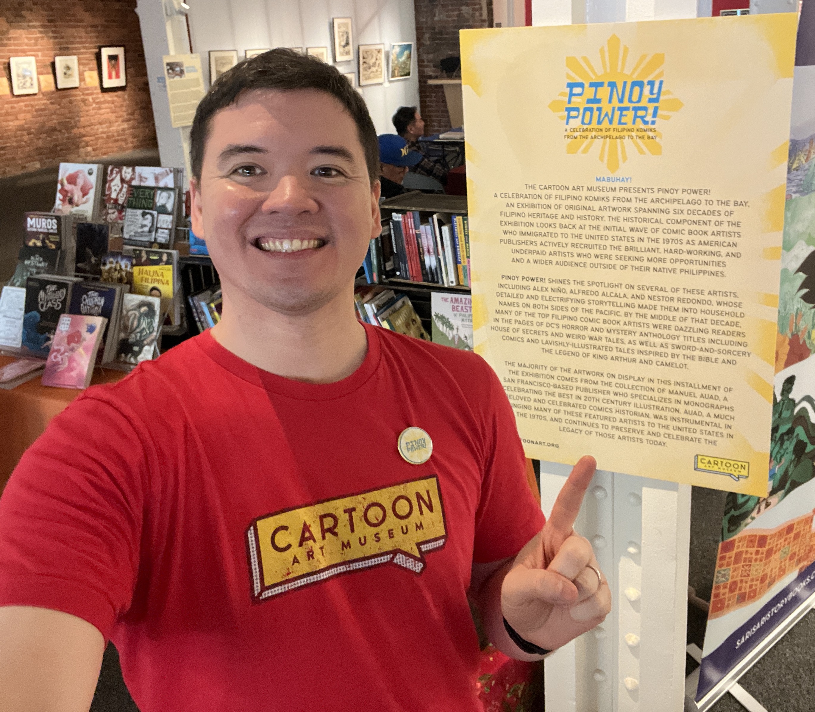 Pinoy Power! Exhibit at the Cartoon Art Museum in San Francisco